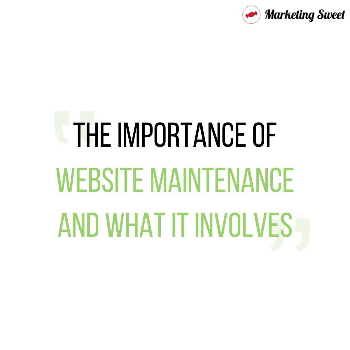 The Importance of Website Maintenance and What it involves